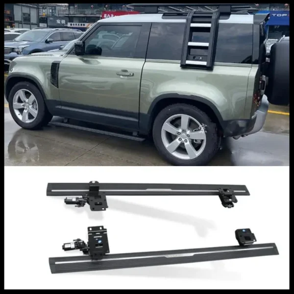 Automatic Side Step For Land Rover Defender 110 or 90 2021 - 2024 ...