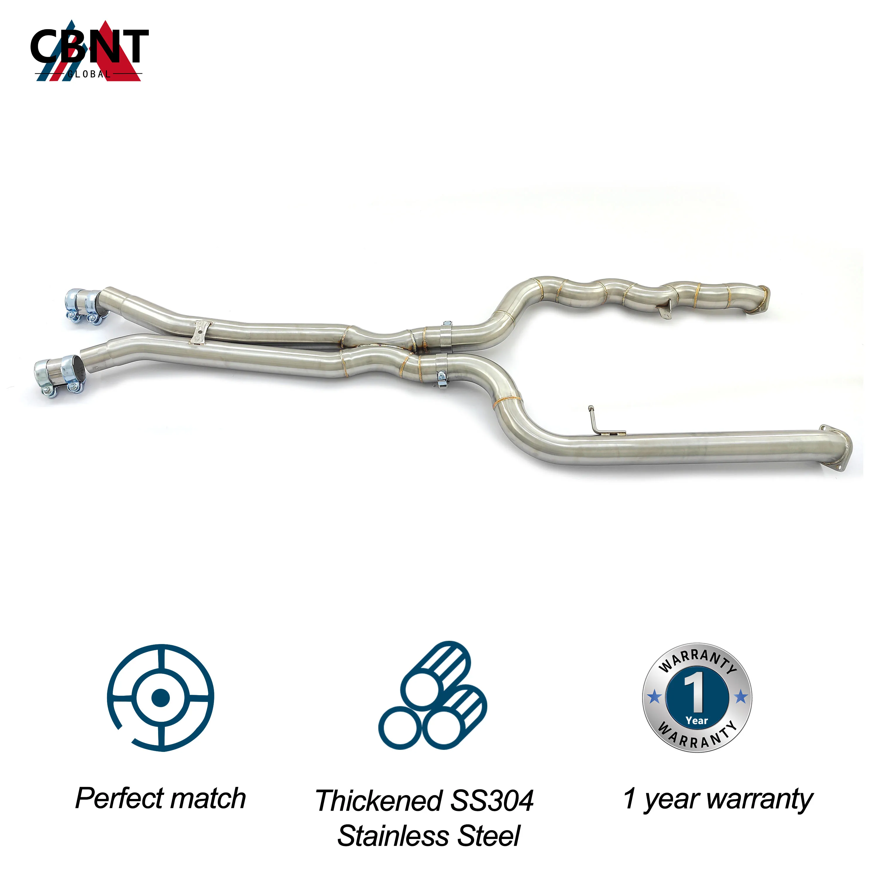 BMW S58 G80 M3 G82 M4 3.0T 2019+ Mid Pipe | TTM